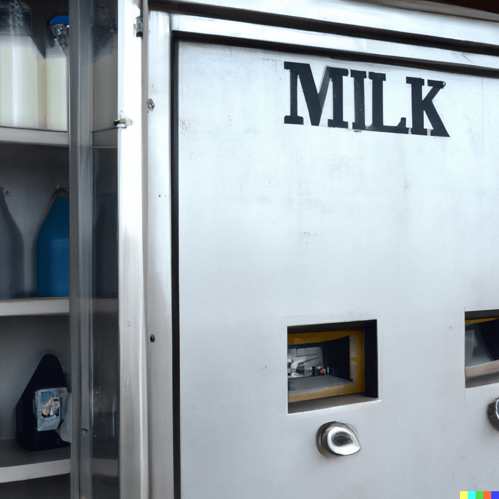 Milk Vending Machine: 拏 Fresh, Flavoured, Raw Milk 24/7
