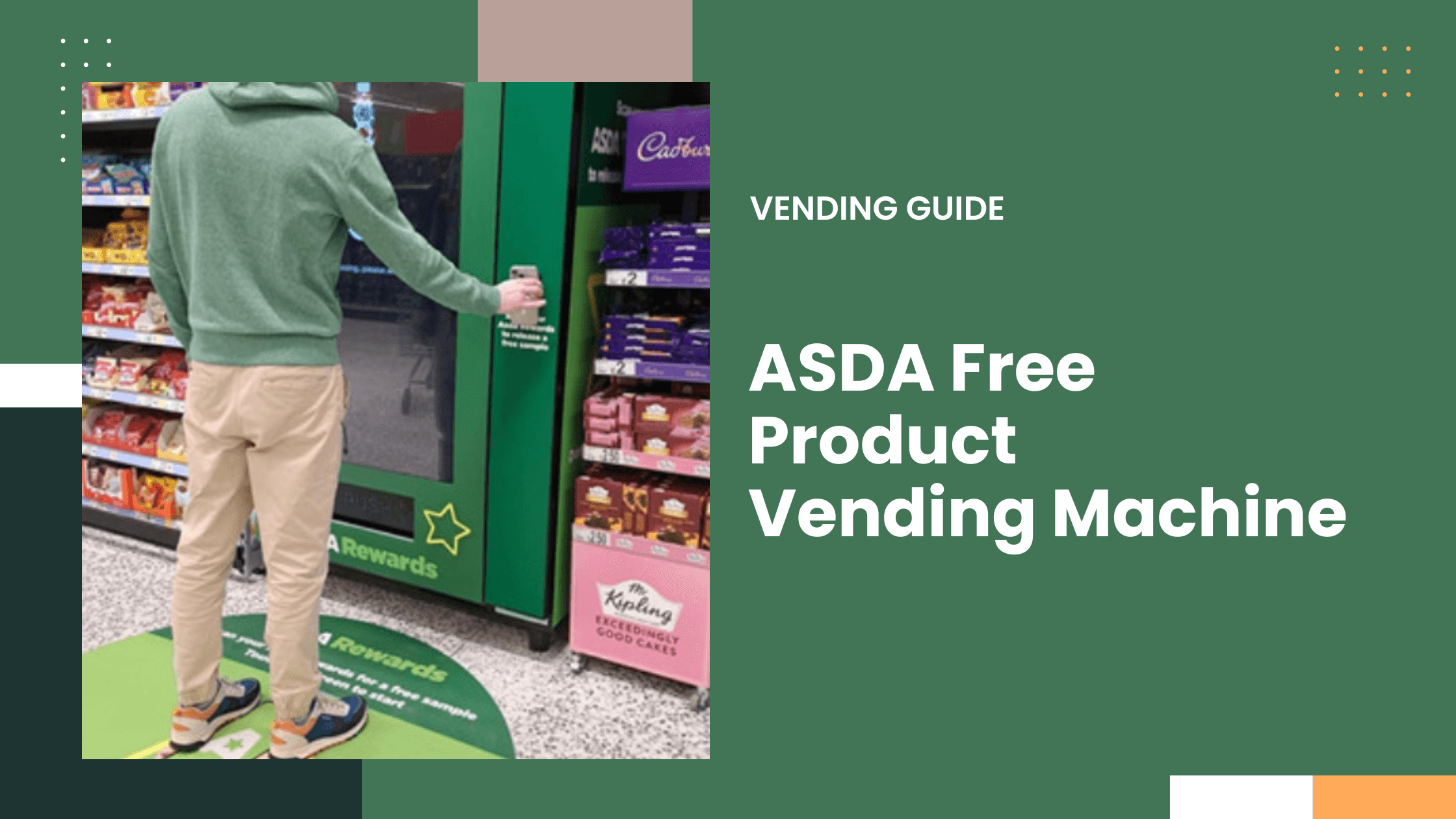 ASDA Free Product Vending Machine | Samples & Locations