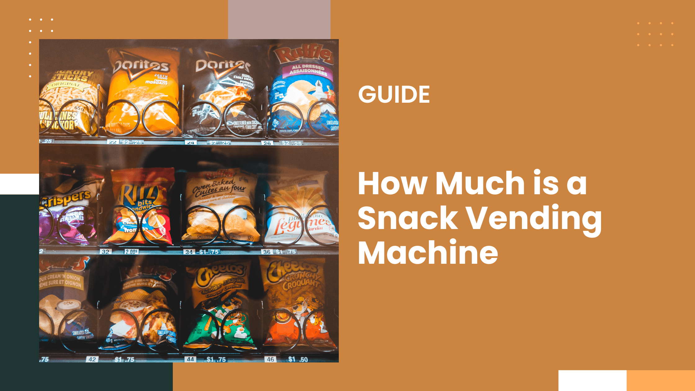 How Much is a Snack Vending Machine? Costs, Models, and ROI